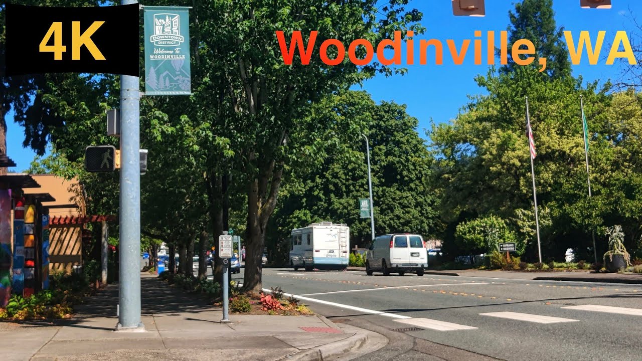 Downtown Woodinville, WA Driving Tour in Summer 2022. - YouTube