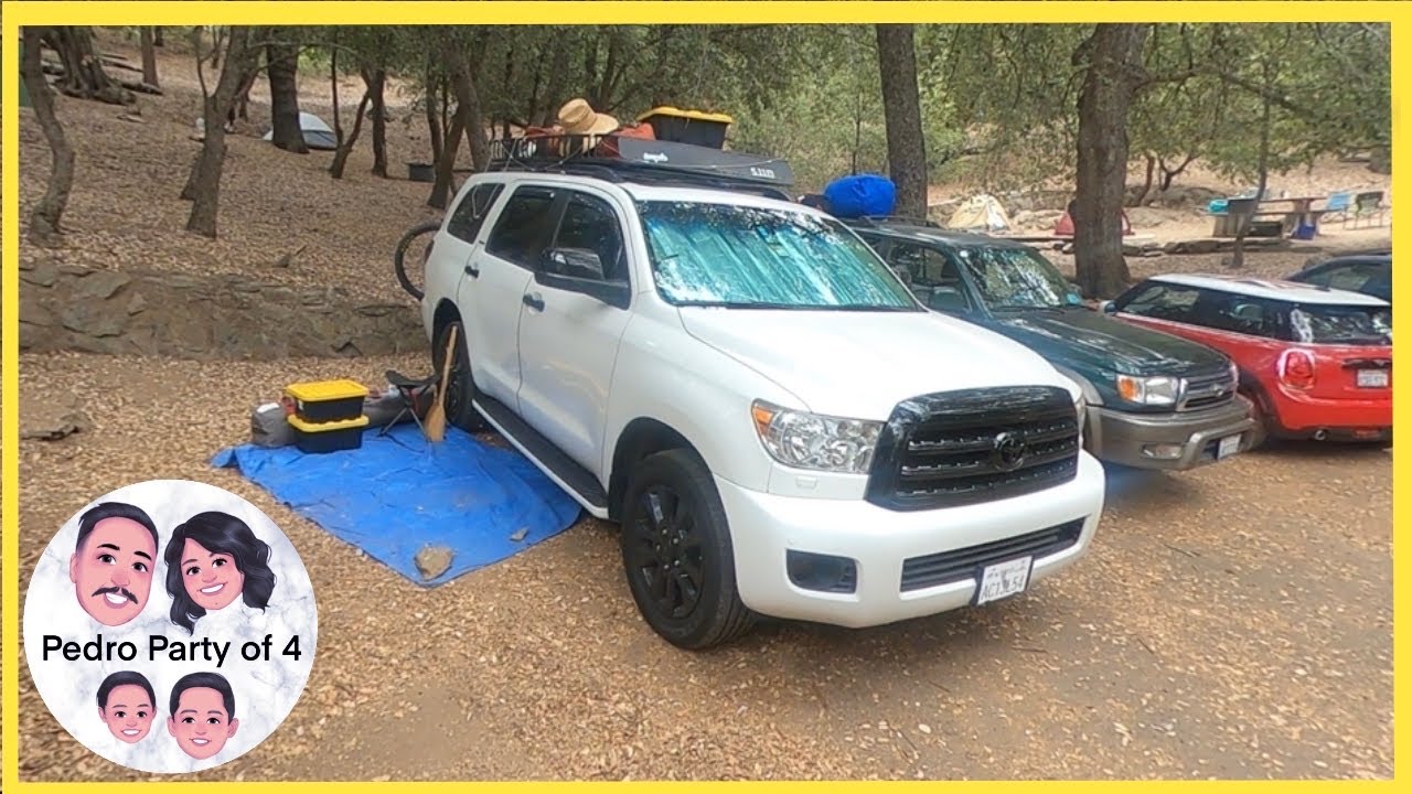 SUV CAMPING FOR TWO SETUP TOUR - TOYOTA SEQUOIA PLATINUM 2012 2nd ...