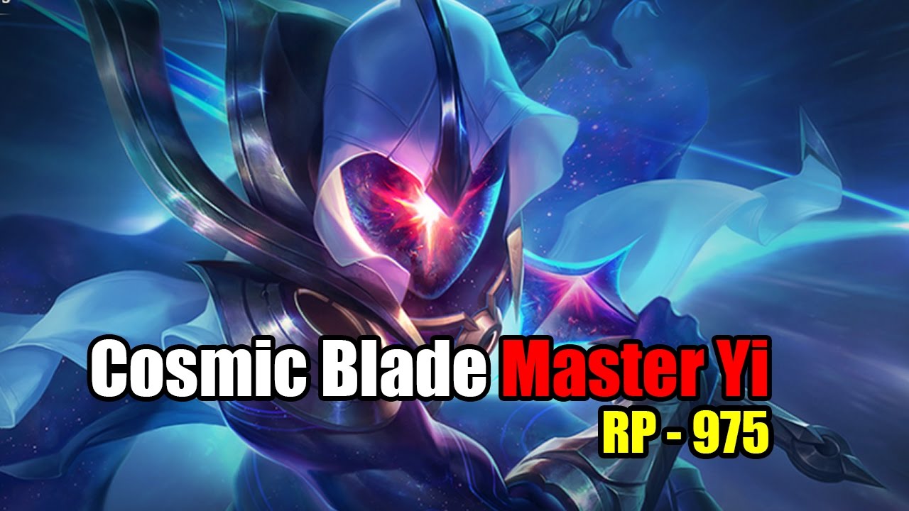 League of Legend - Cosmic Blade Master Yi - YouTube