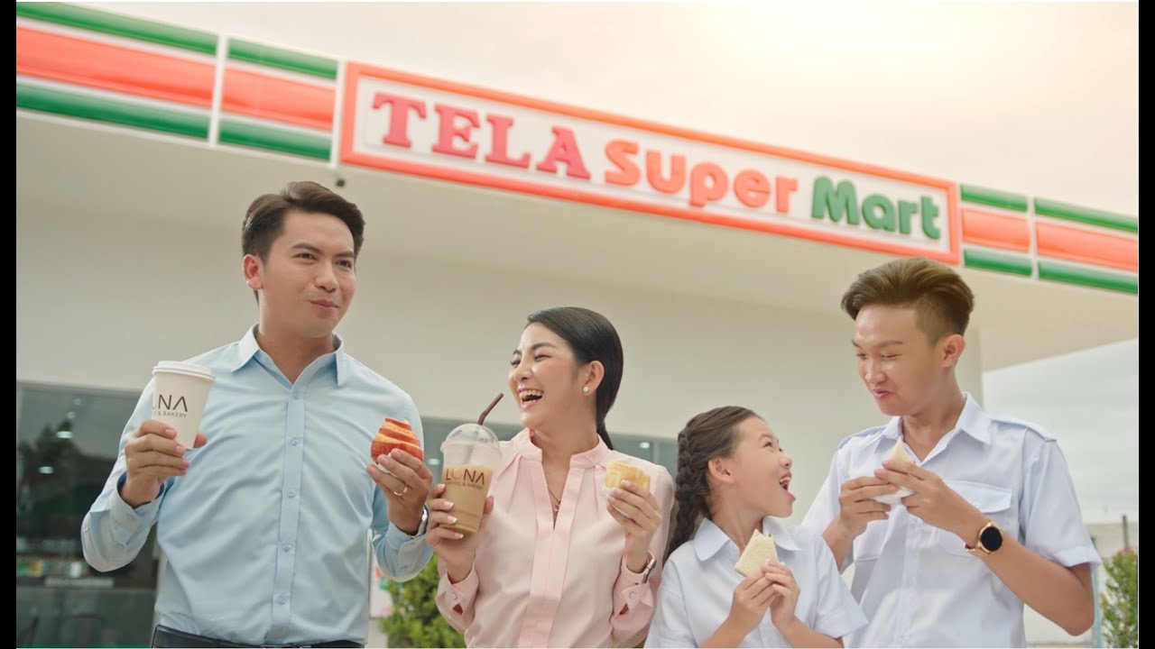 អាហារពេលព្រឹកនៅតេលាស៊ុបភើម៉ាត - Tela Super Mart Breakfast (TVC) - YouTube