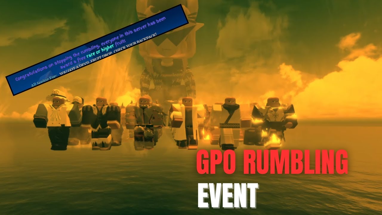 [GPO] THE RUMBLING EVENT - YouTube