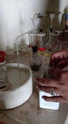 Decomposition of H2O2 - YouTube
