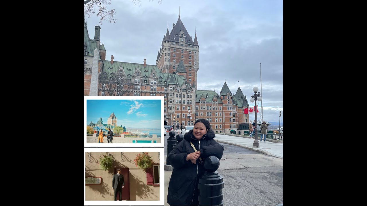 Goblin K-Drama Quebec scene | Quick Tour Quebec City 2021 | Canada ...