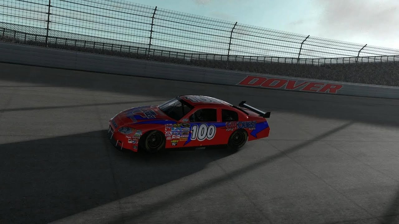NASCAR 09 [Xbox 360] | Sprint Cup Series | Race 13/36 | Dover - YouTube