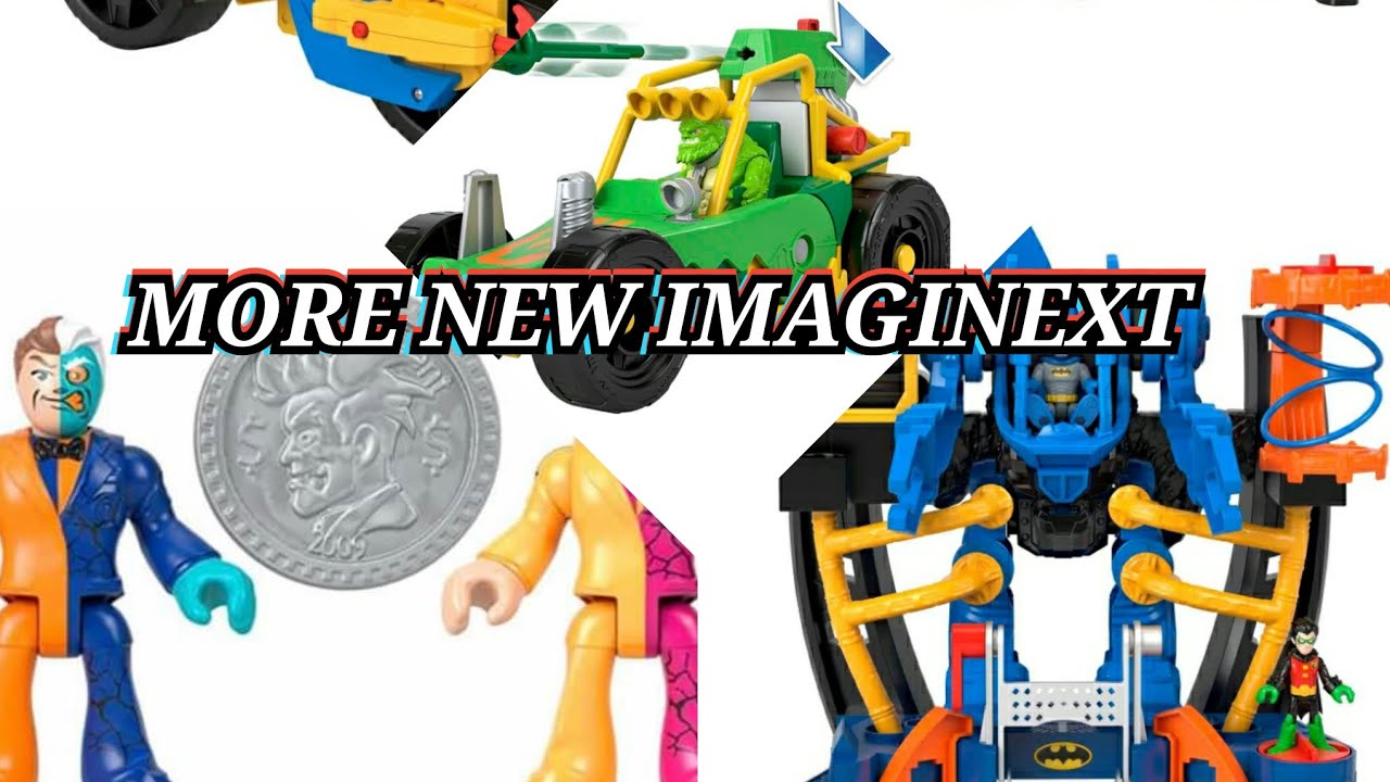 MORE NEW IMAGINEXT. BAT CAVE, KILLER CROC. MORE COLOR CHANGERS NEWS ...