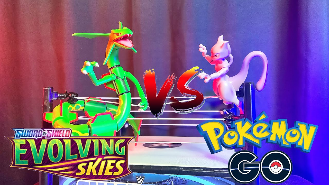 SET BATTLE Evolving Skies vs Pokémon Go #pokemon #pokemontcg # ...
