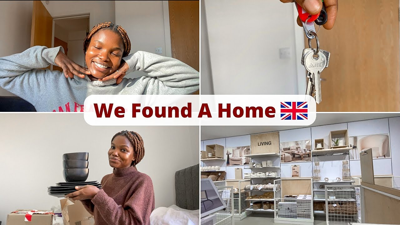 WE HAVE A HOME FINALLY🇬🇧! Getting more free stuff | Putting my home ...