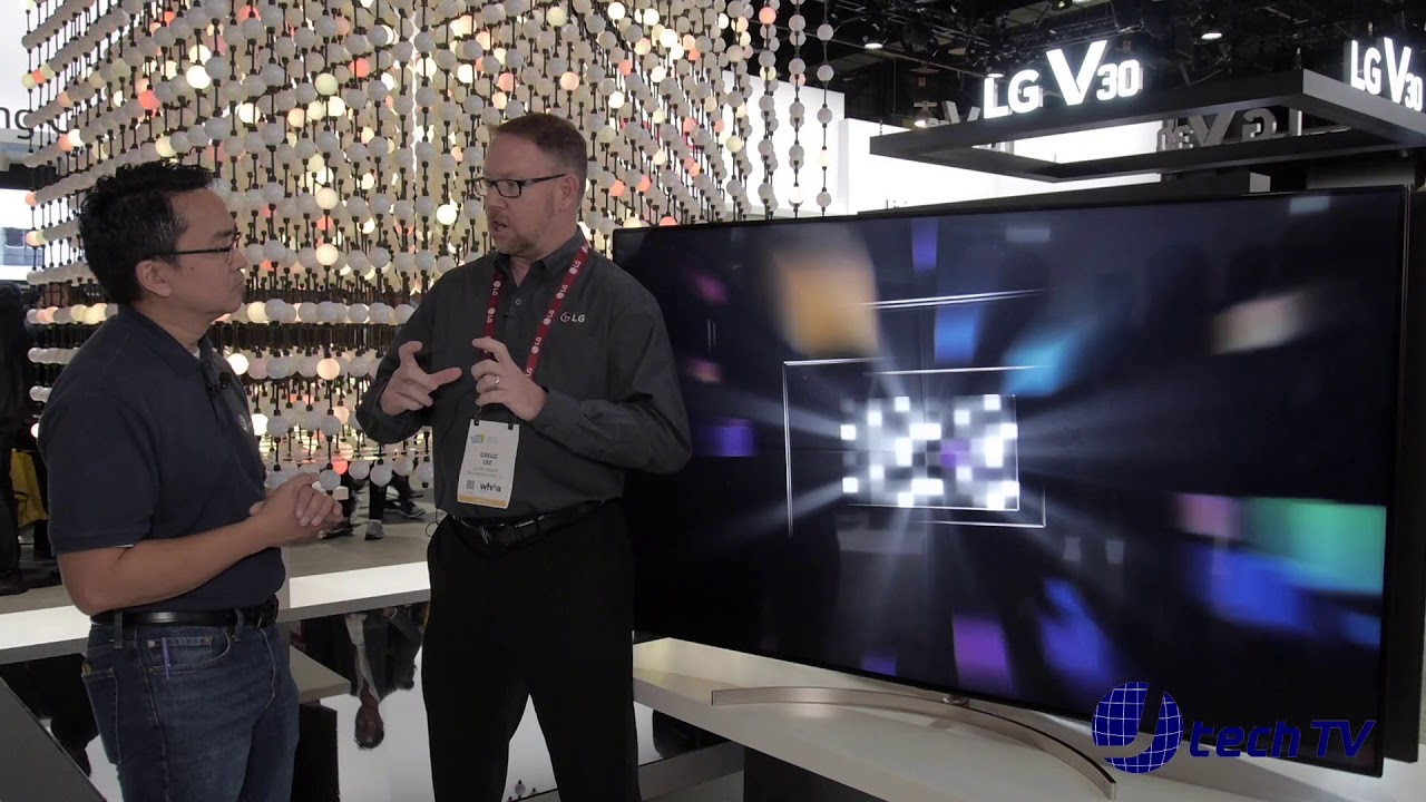 LG Super UHD TV with Nano Cell Display at CES 2018 - YouTube