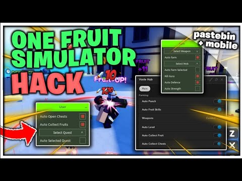 Anime Fruit Simulator Script GUI Hack (AUTOFARM, INFINITE GEMS ...