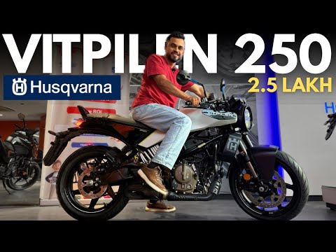 Husqvarna Vitpilen 250 Walkaround Review | Stylish Café Racer with KTM DNA🔥