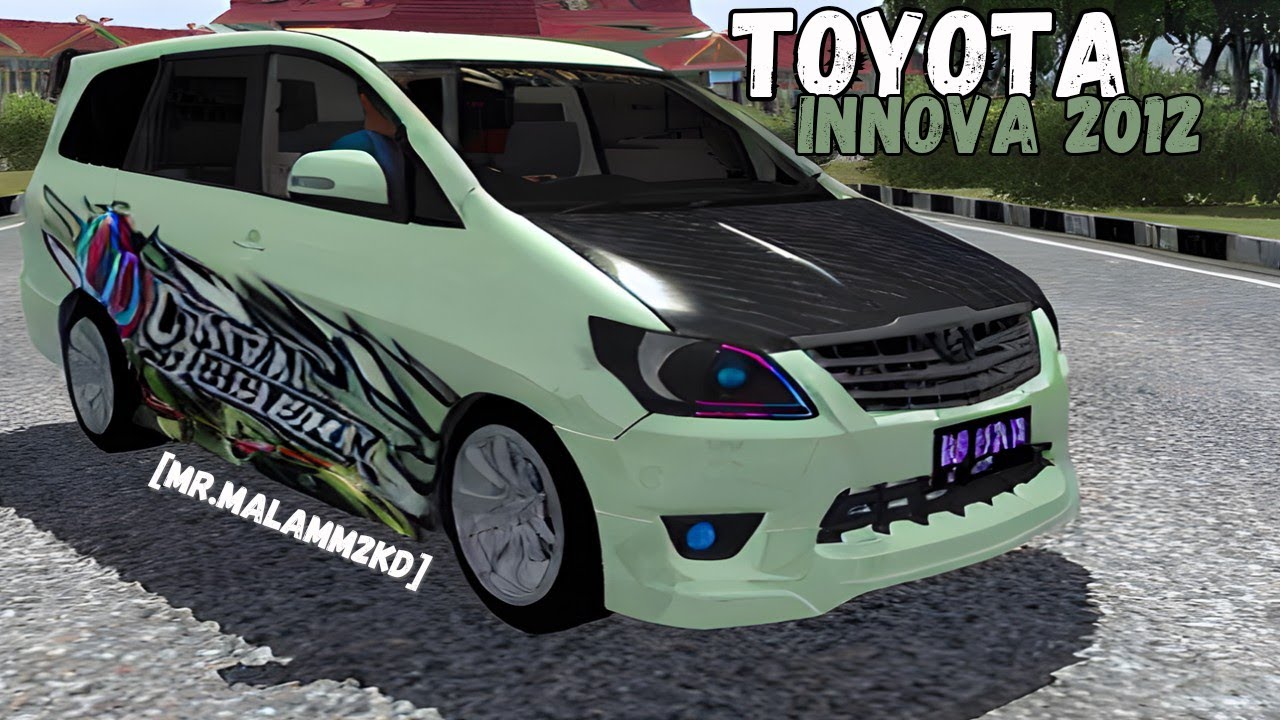 Mod BUSSID - Toyota Innova 2012 [MrMalamm2kd] - YouTube