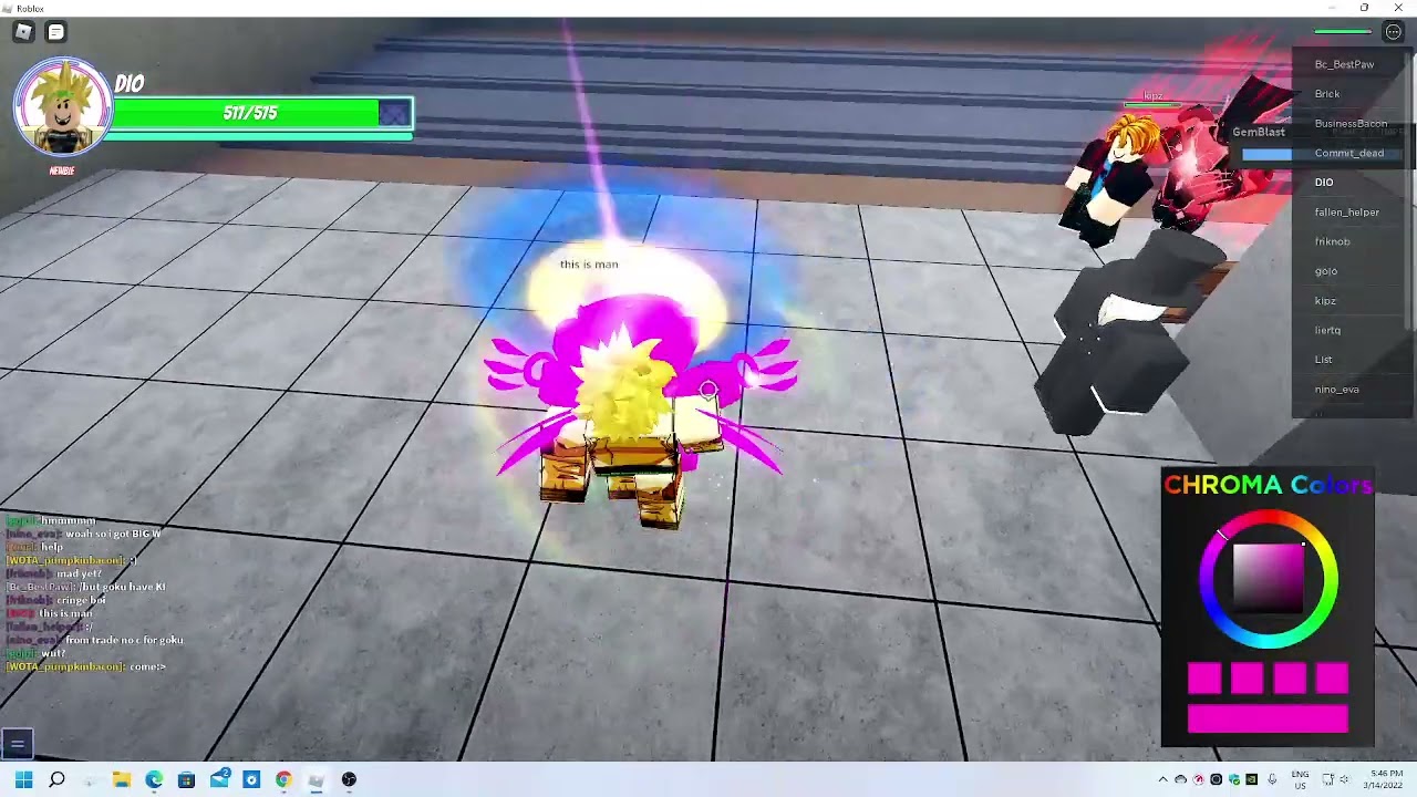 I got Chroma skin today (very lucky) in A Universal Time | AUT - YouTube