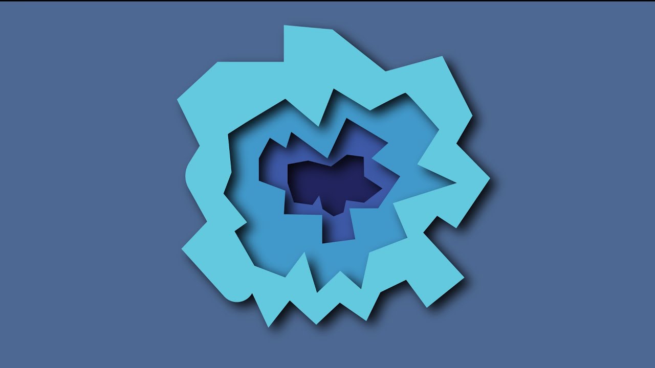 how to make a paper cut out effect in adobe illustrator (shadow effect ...