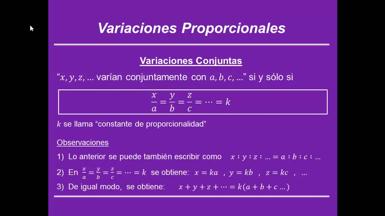 Variaciones Conjuntas - YouTube