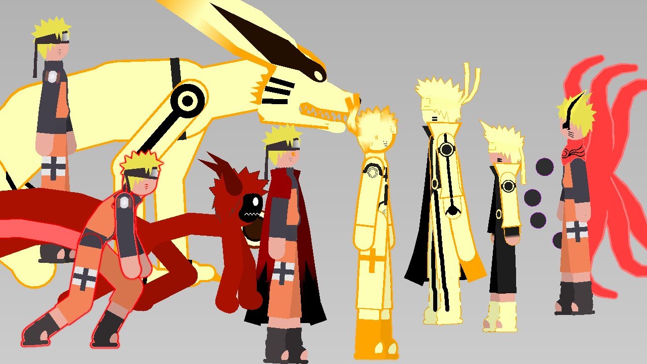 All Naruto Skills in StickNodes (Complete Skills ) - YouTube