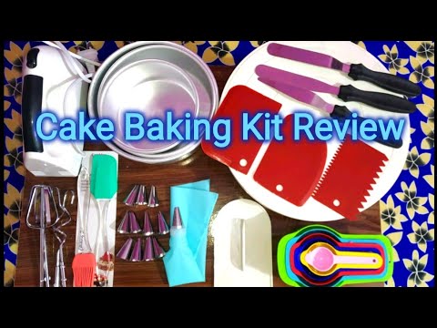 Flipkart Cake Baking Kit Review || Unboxing Cake Baking Tools || Cake ...