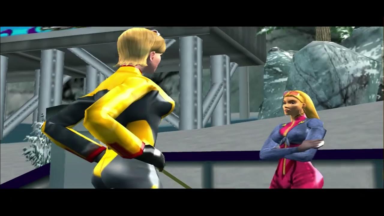 SSX Tricky Marisol Diez vs Elise Riggs Delgado Rival Cutscenes (2) Finish - YouTube