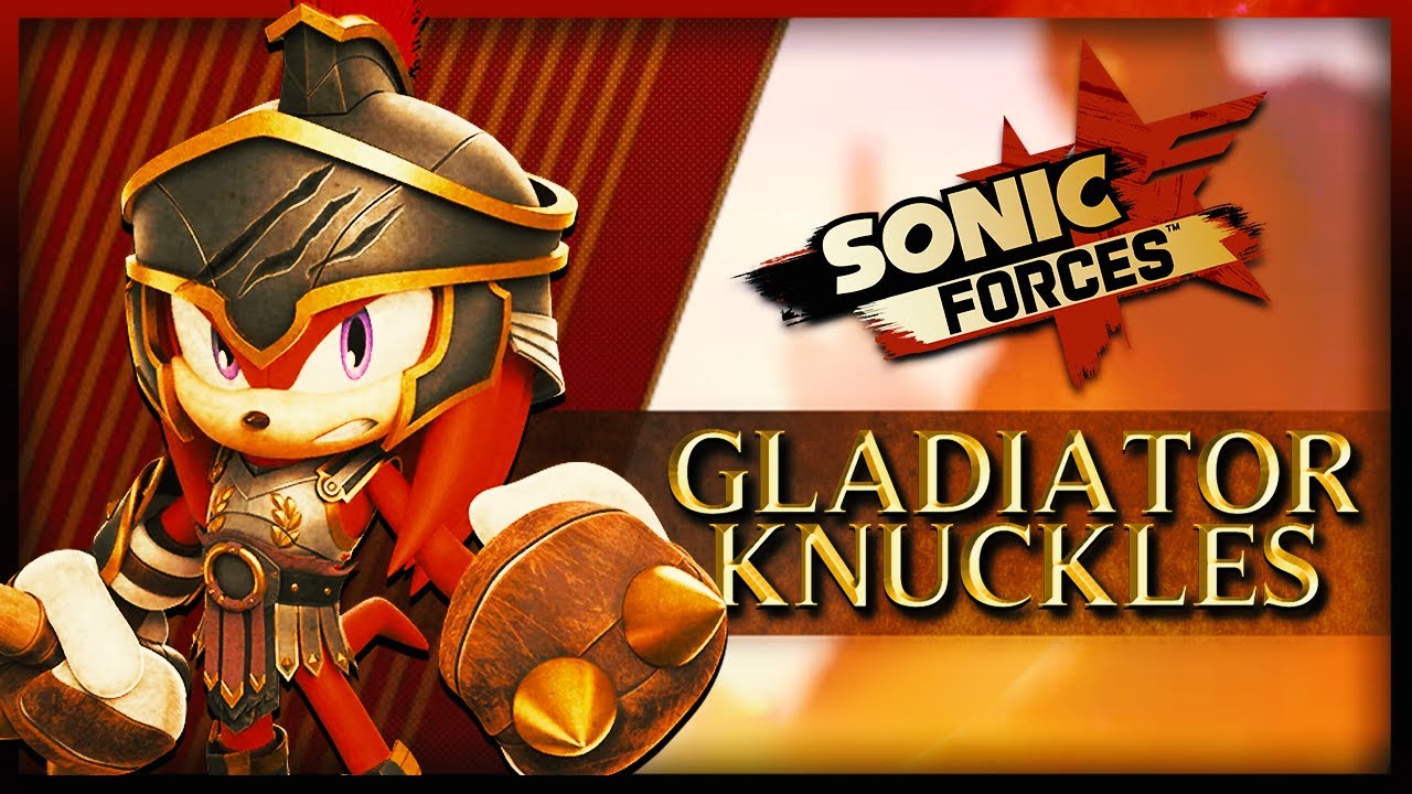 Sonic Forces: Speed Battle - Gladiator Knuckles Gameplay Showcase (Lvl. 1-2) - YouTube