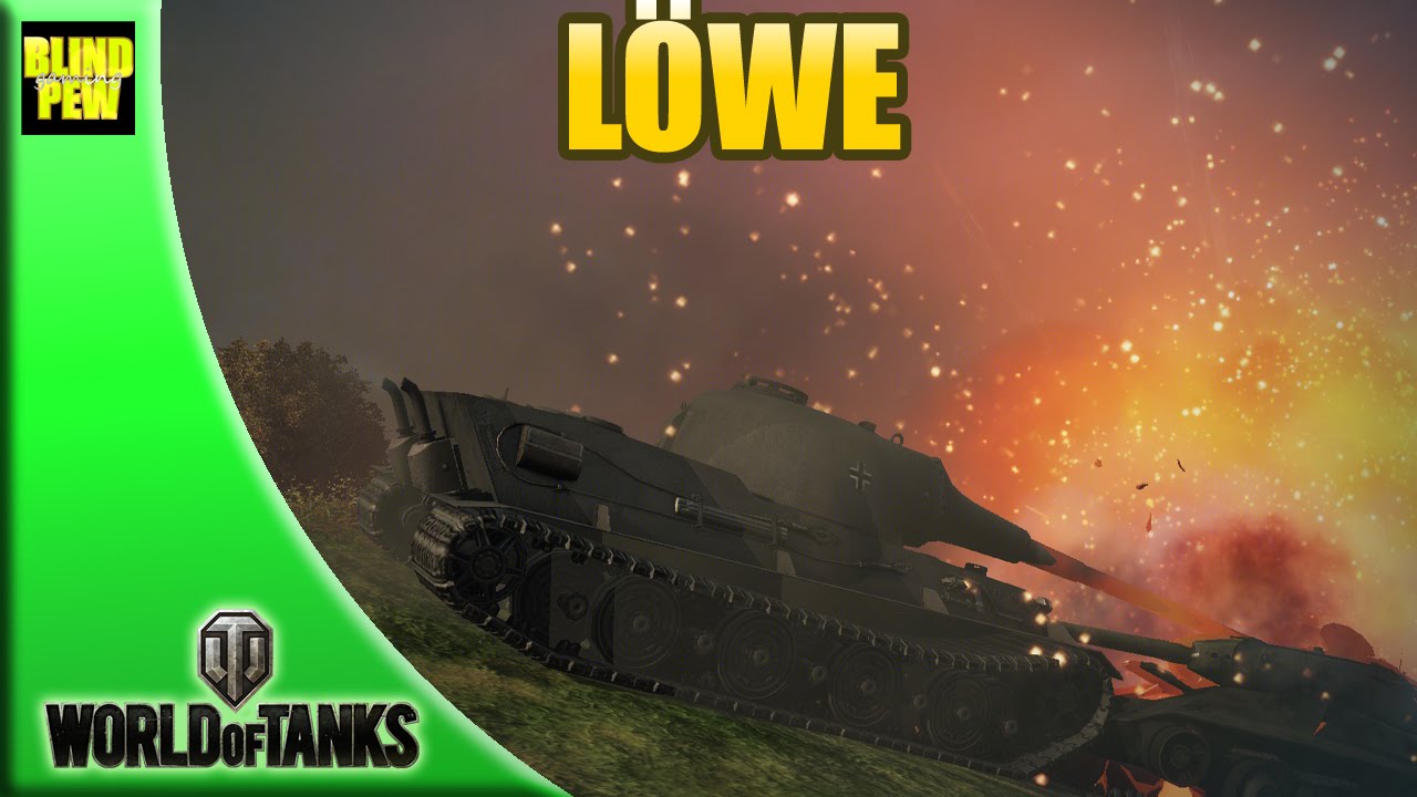 World of Tanks - Löwe Premium German Heavy Tank - YouTube