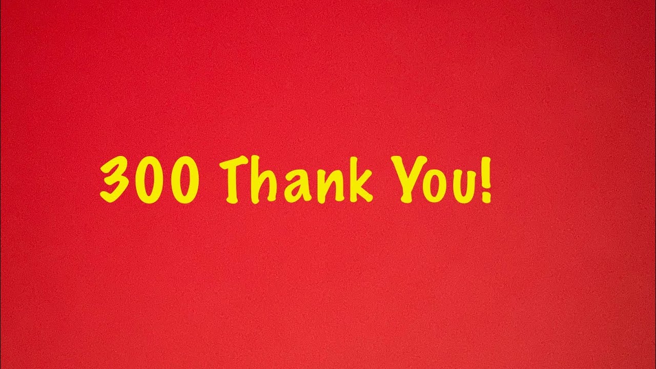A thank you message from me! (Plus freebie) - YouTube