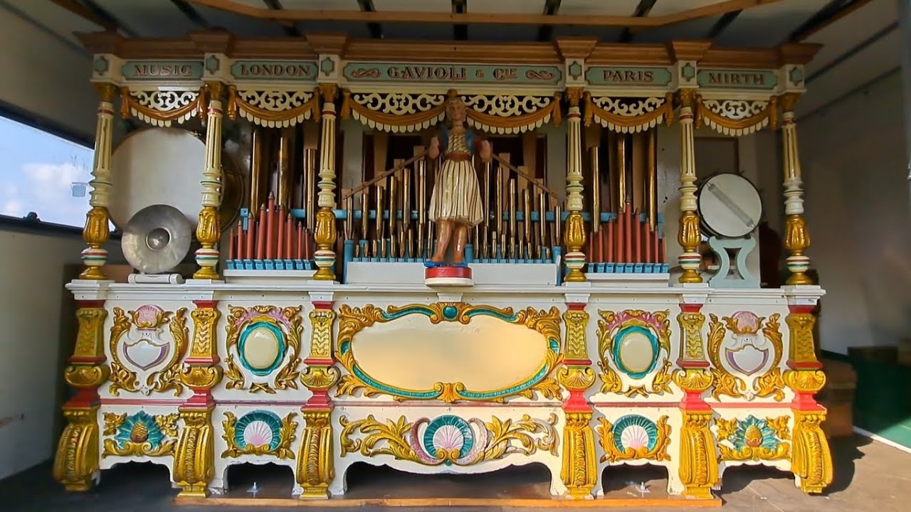 87 key Gavioli fairground organ (Jessett's) - Hollycombe 2024 - YouTube