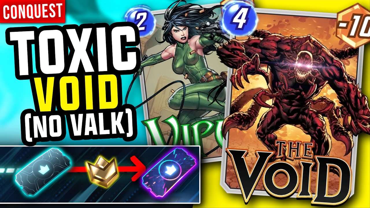Playing Toxic Void WITHOUT Valk! | Conquest - FULL RUN! - Marvel Snap - YouTube
