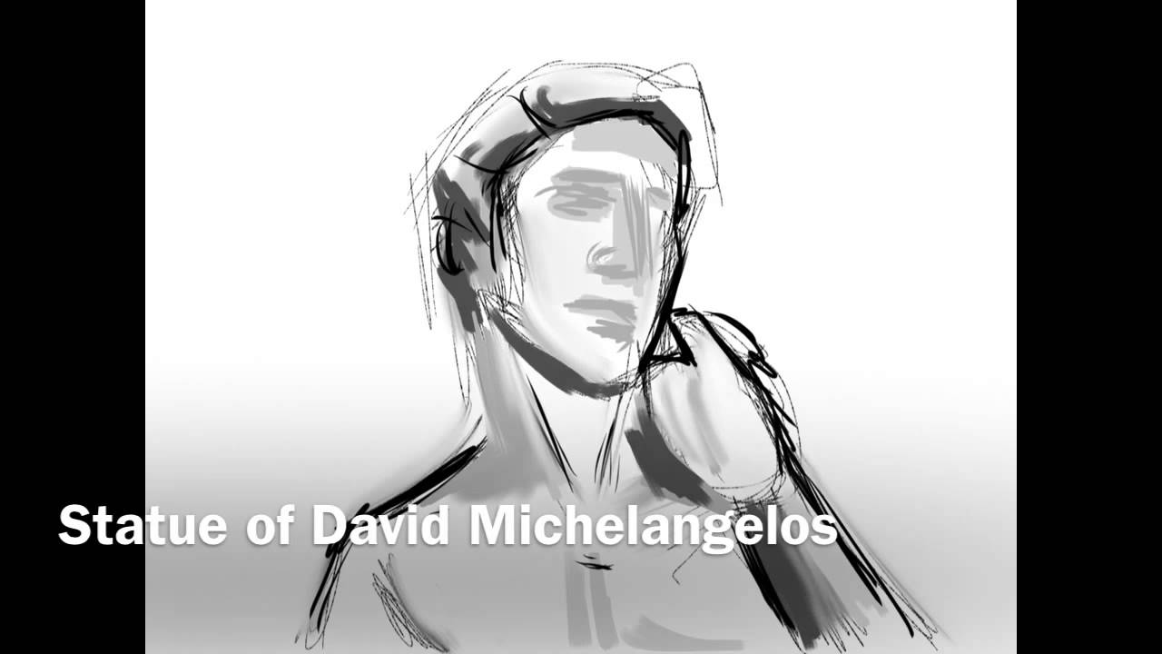 Statue of David Michelangelos - YouTube