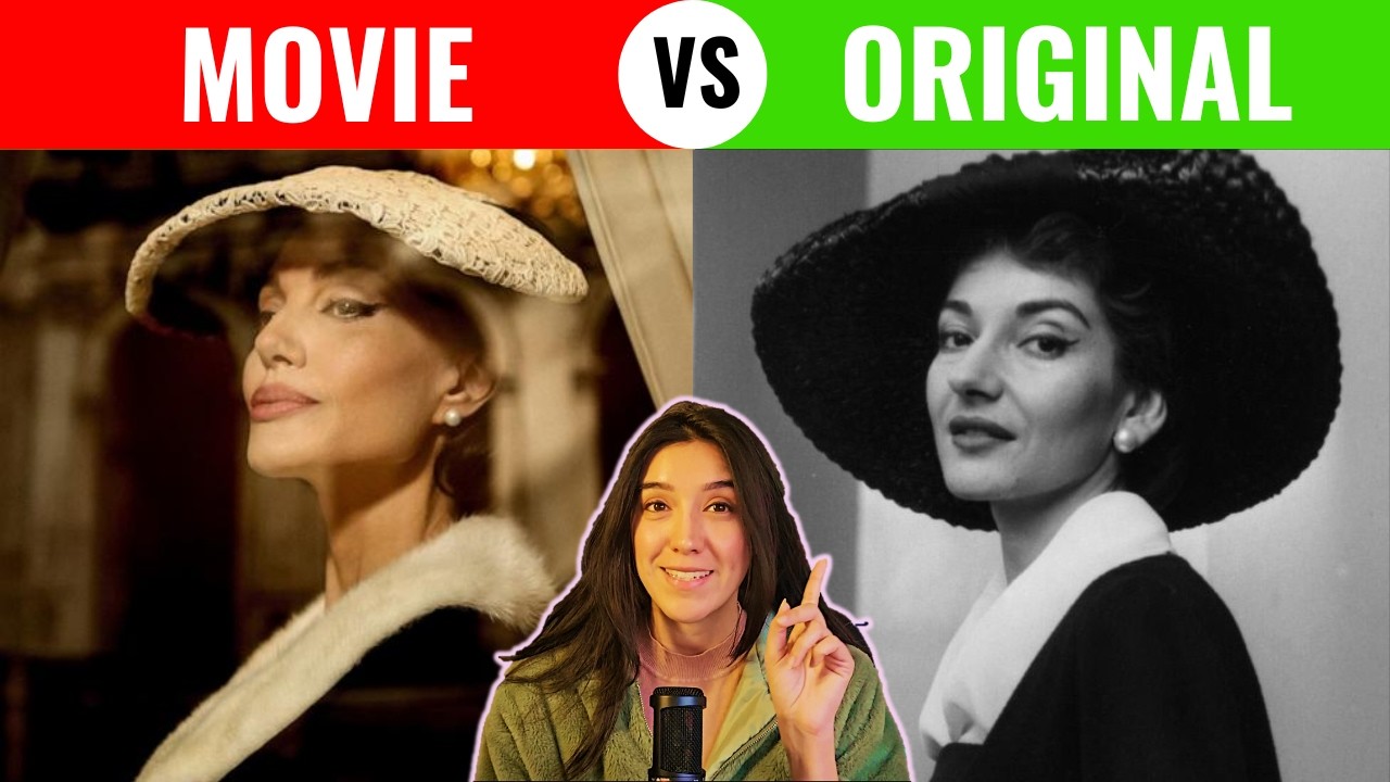 Angelina Jolie can sing?!?... Singer reacts to Maria Callas Movie vs ...