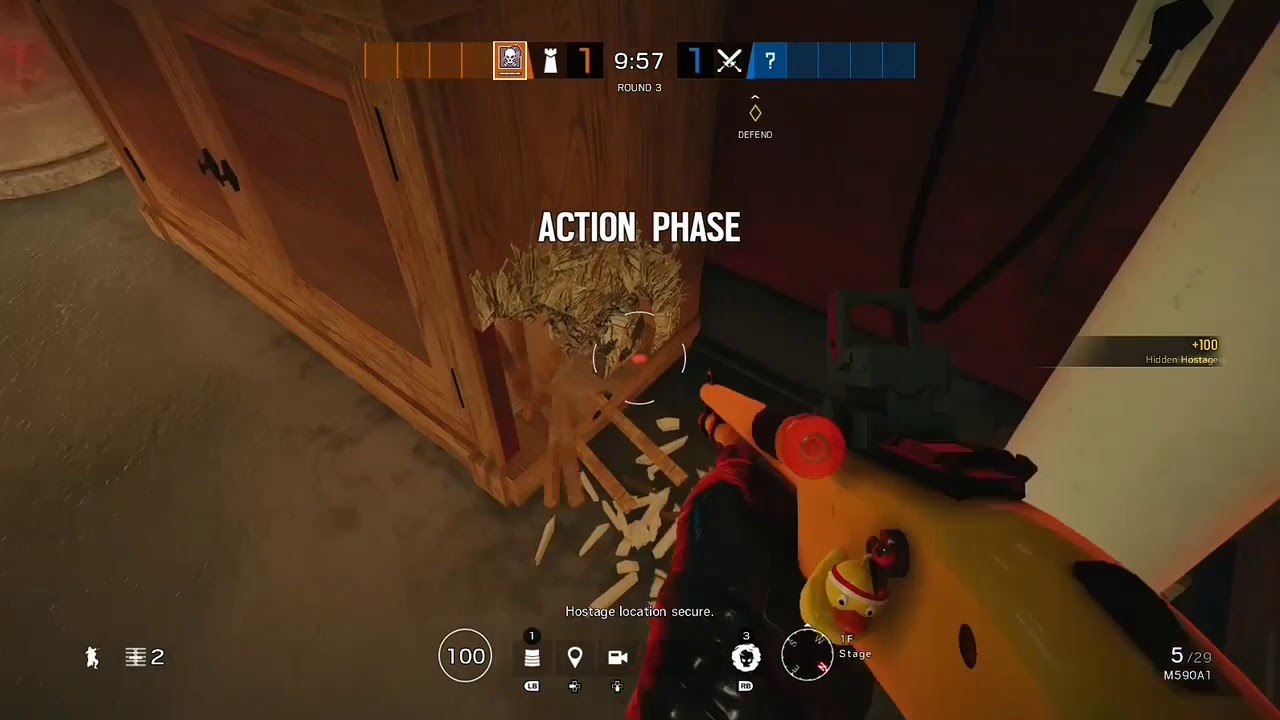 Insane hiding spot on Club House (R6S) - YouTube