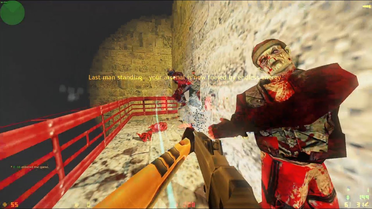 Counter Strike 1.6 | Zombie Infection Mode | Classic Zombie Mode | HD ...