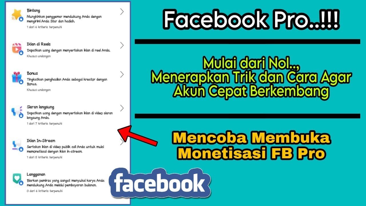 Facebook Profesional - Terapkan Trik dan Cara Saya Agar Akun Cepat ...