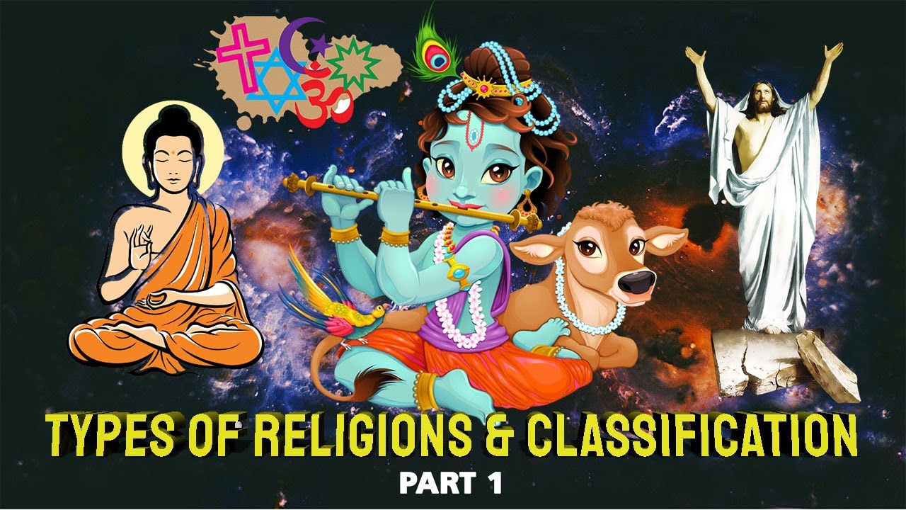 Types of religions & classification thereof - YouTube