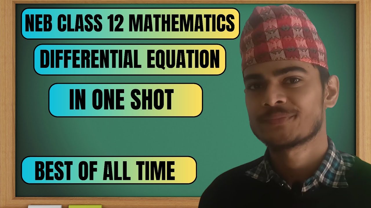 Class 12 Differential Equation in One Shot | Mathematics ...