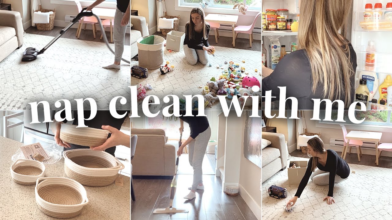 NAP TIME CLEAN WITH ME 2022 || NAP TIME CLEANING MOTIVATION || Taylor ...
