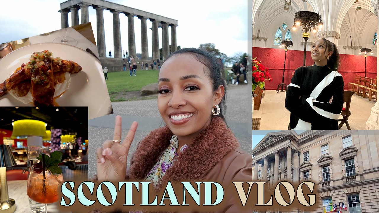 🏴󠁧󠁢󠁳󠁣󠁴󠁿Scotland Vlog : አብረን እንዙር💃 2days Edinburgh & Glasgow : Solo ...