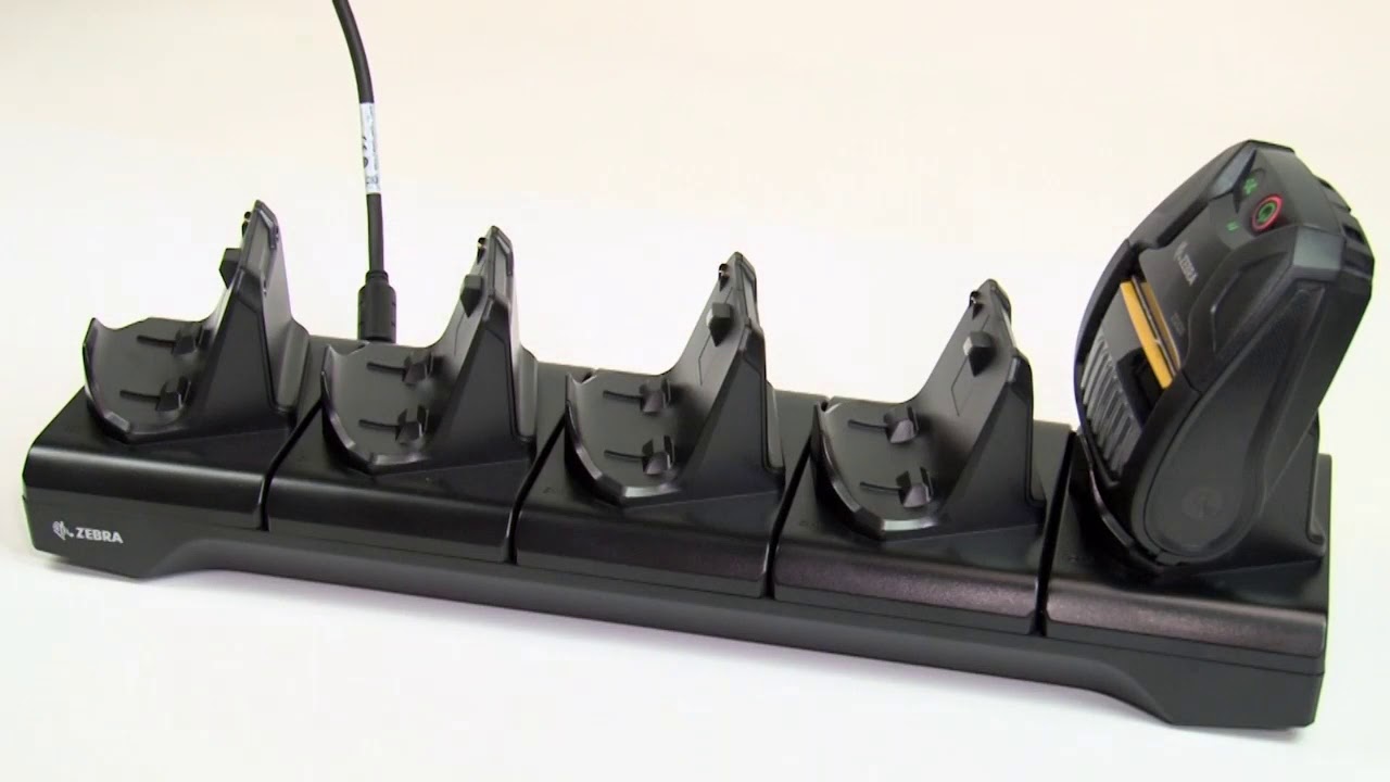 The ZQ300 Series Mobile Printer – How to setup the 5-Slot Docking ...