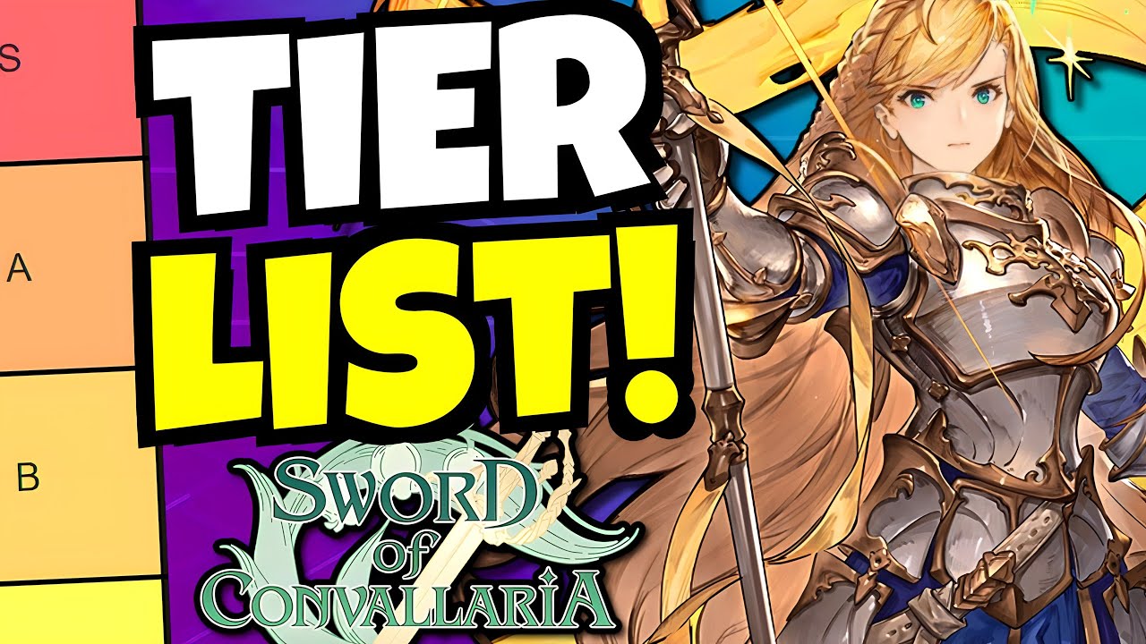 Sword of Convallaria TIER LIST!!! [Giveaway] - YouTube
