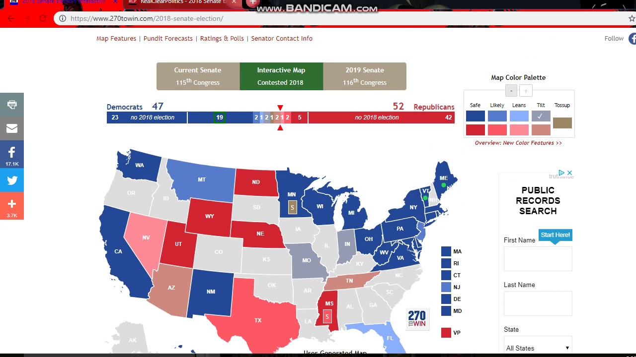 final senate prediction plus final senate polls! - YouTube