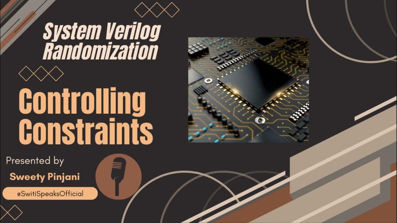 Controlling Constraints @SwitiSpeaksOfficial #sv #systemverilog # ...