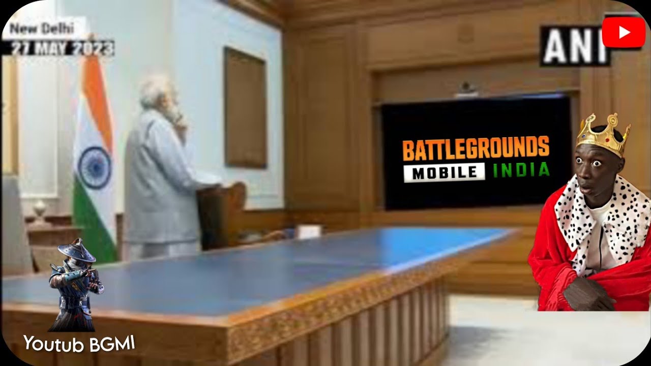 Pm Modi Reaction on Bgmi trailer | India ka Battleground is Back - YouTube