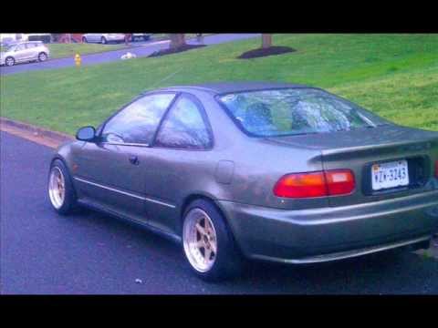 my ej1 civic coupe - YouTube