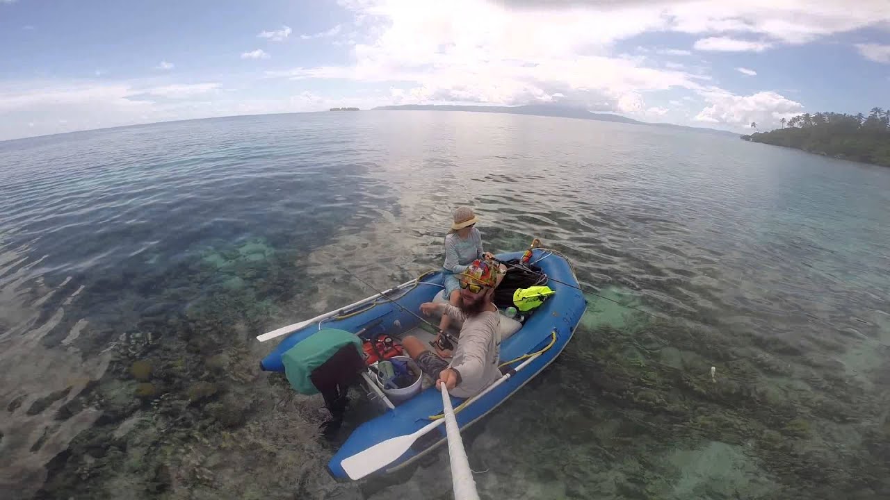 Dinghy Fishing on the Reef - YouTube