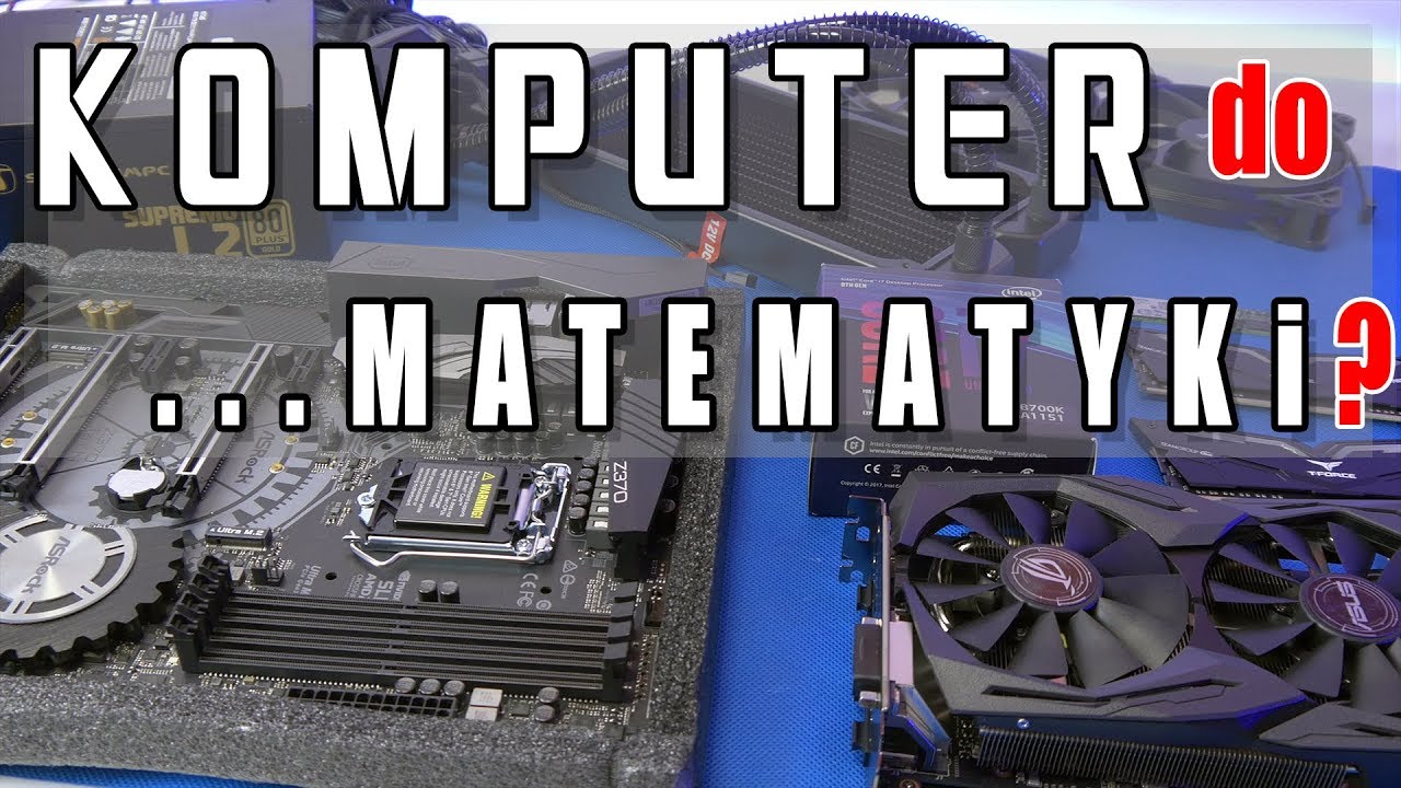 Komputer dla Patryka do obliczeń matematycznych i rozrywki. Montaż ...