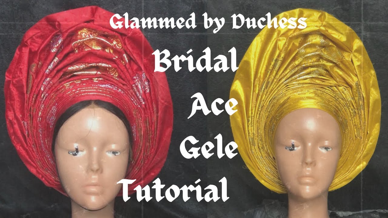 PAPER GELE SERIES: BRIDAL ACE TUTORIAL | HOW TO TIE BRIDAL ACE| STEP BY STEP TUTORIAL - YouTube