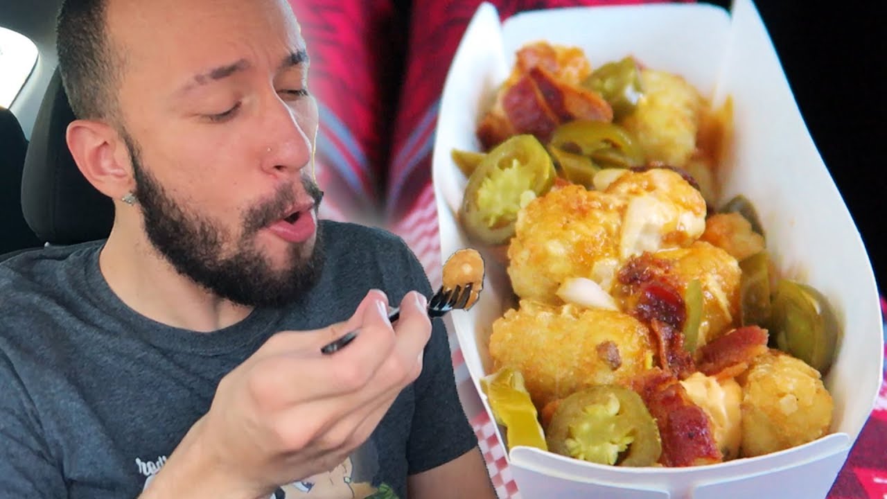 Sonic NEW Totchos Food Review - YouTube