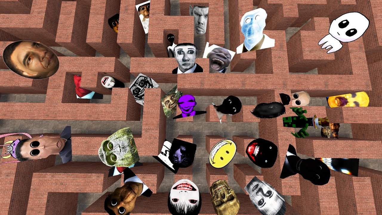 Nico's Nextbots Maze ! - YouTube