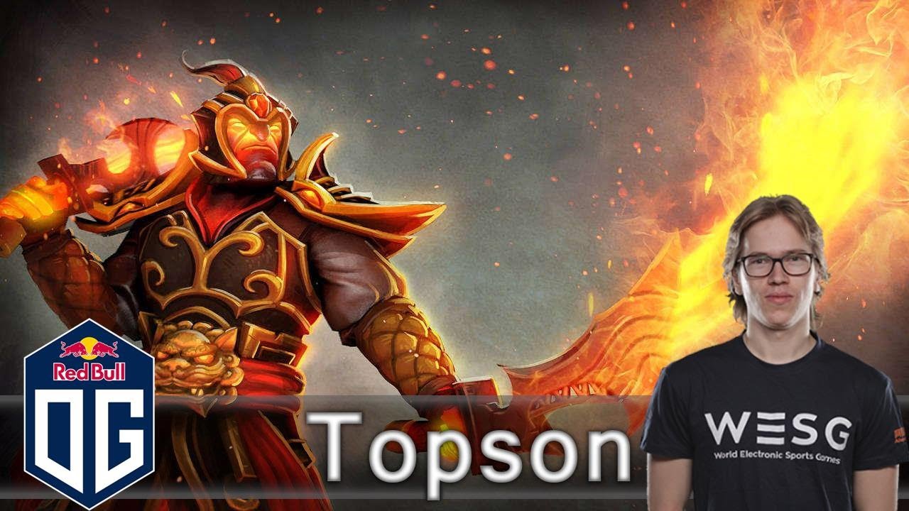 OG.Topson Ember Spirit Gameplay - Ranked Match - OG Dota 2. - YouTube