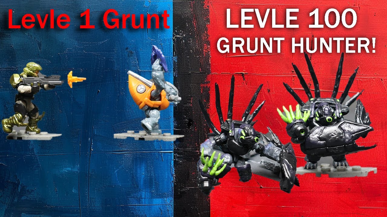 I made a Grunt hunter? from halo! - YouTube