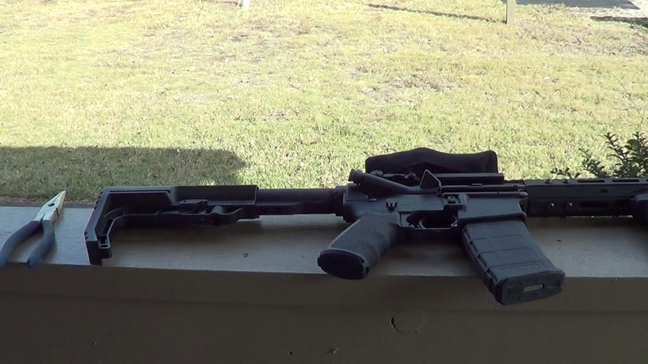 Fixing Mission First Tactical Expandable Stock Loose Set Screw & Pin ...