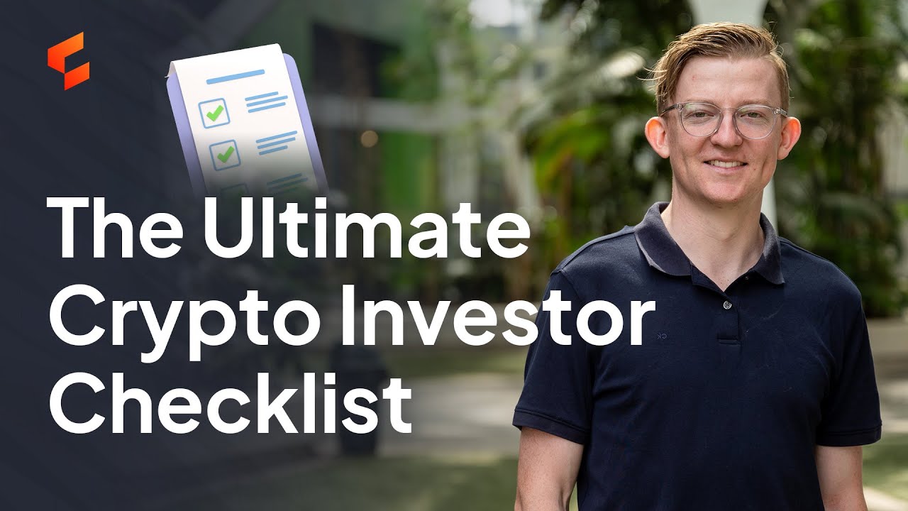 Ultimate Crypto Investor Checklist (Blueprint to Analysing ANY ...